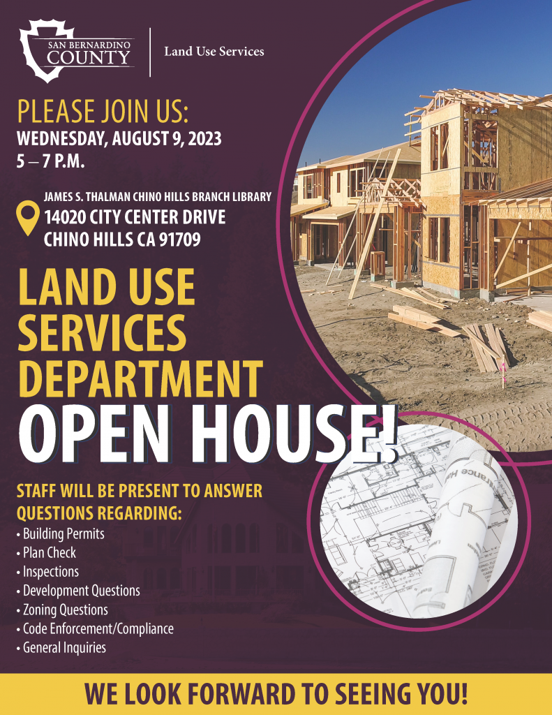 Land Use Services hosts open houses across the county – Welcome to San ...