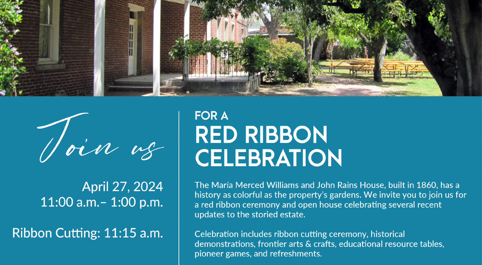 Maria Merced Williams and John Rains House open after renovations ...