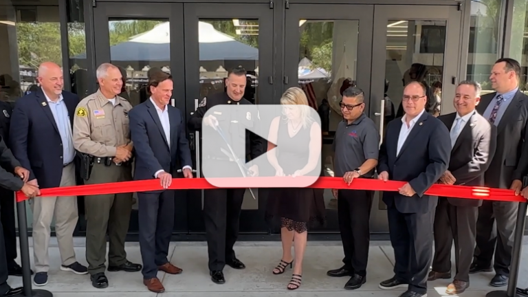 New County Fire headquarters revealed during ribbon-cutting ceremony ...