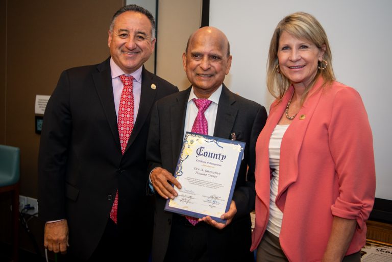 ARMC Trauma Center gets named after founding physician, leader ...