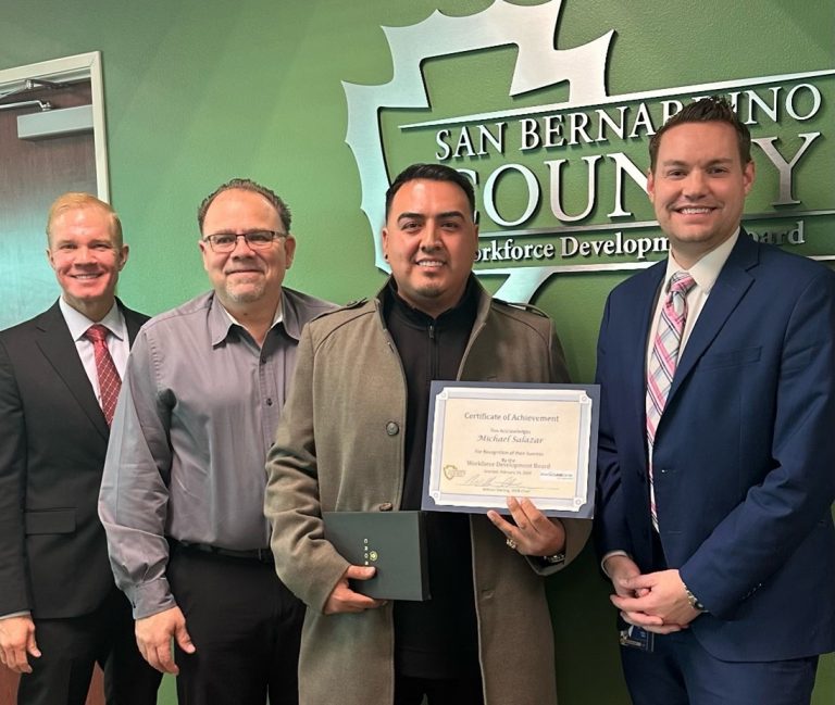 A Workforce Development success story – Welcome to San Bernardino County