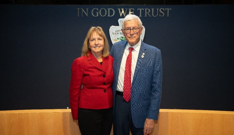 Supervisors Dawn Rowe, Paul Cook and Joe Baca, Jr. sworn in for second ...